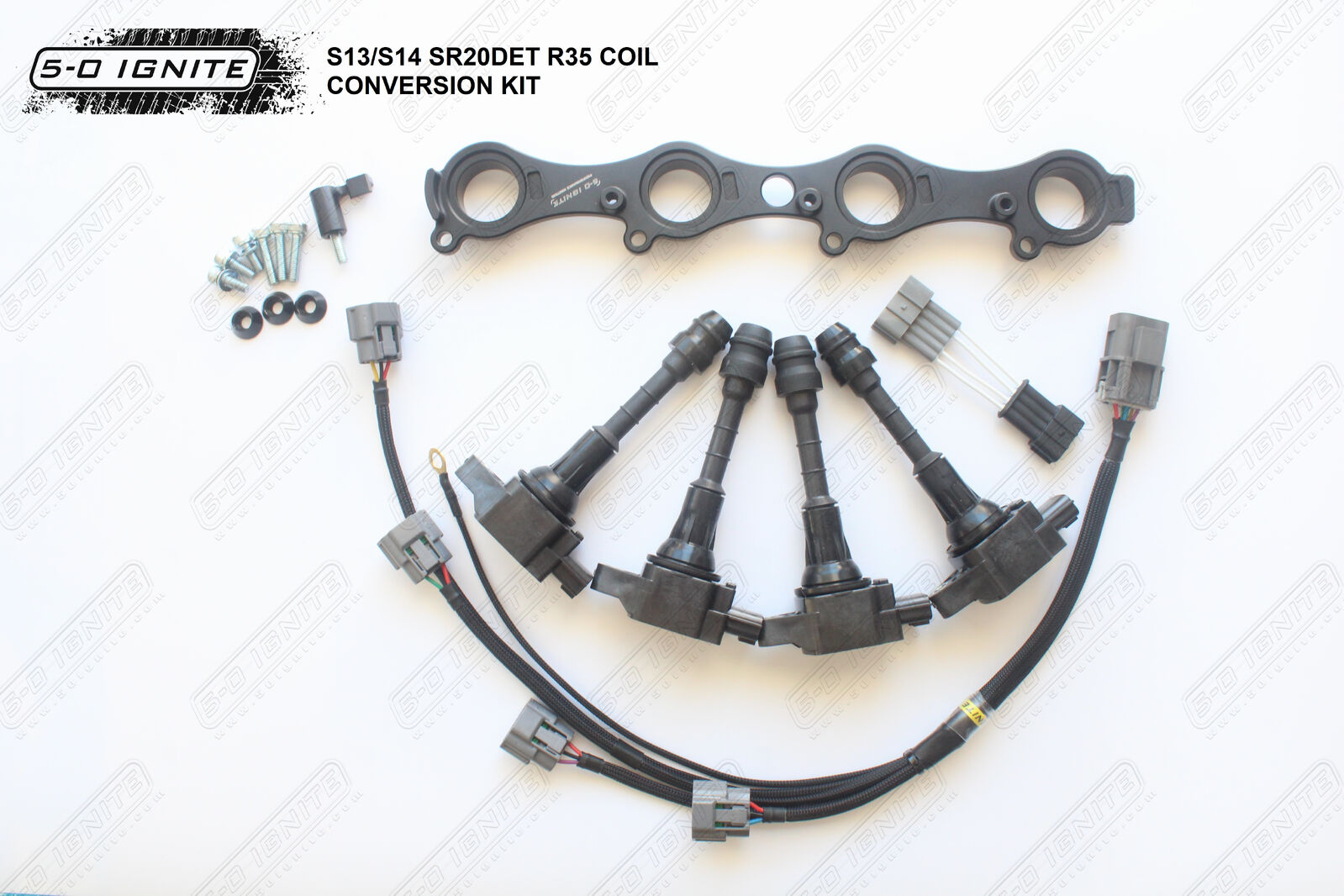 Nissan Silvia S13 S14 S15 SR20DET - VR38 R35 Coil Kit | Ignition ...